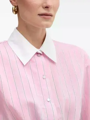 MORGAN Striped Corset Style Shirt