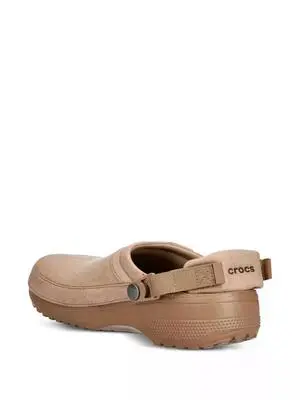 CROCS Classic Touch-strap Slingback Mules - Neutrals