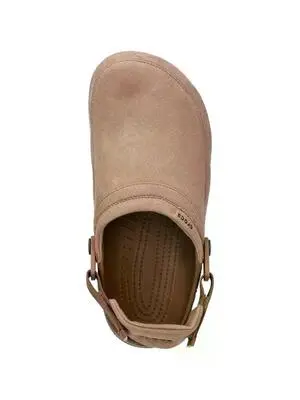 CROCS Classic Touch-strap Slingback Mules - Neutrals