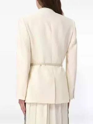 Fabiana Filippi Belted Wrap-front Blazer