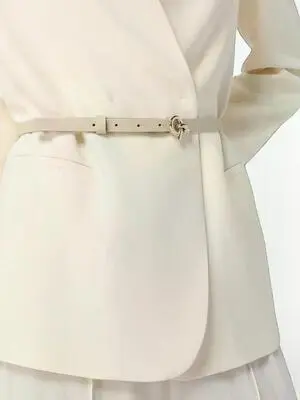 Fabiana Filippi Belted Wrap-front Blazer