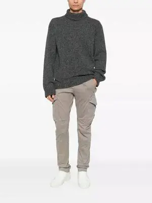 C.P. COMPANY Lens-detail Cargo Pants - Grey