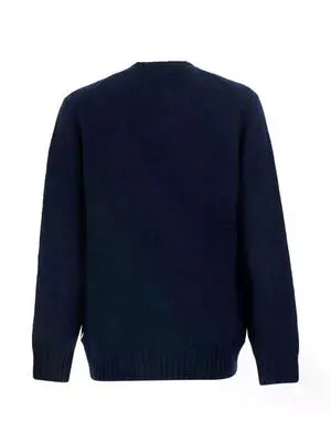 Nn07 Lee Ribbed-trim Knitted Sweater