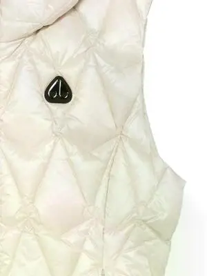 Moose Knuckles Quilted Puffer Vest With Hood