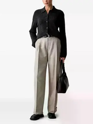 Marc O'polo Pleated Button-cuff Trousers