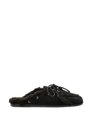 POSA Suede Boat Mules
