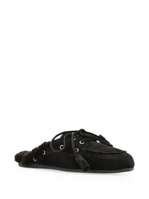 POSA Suede Boat Mules