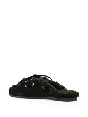 POSA Suede Boat Mules