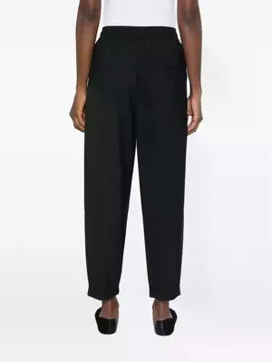 PSOPHIA Tapered Trousers With Drawstring Waistband