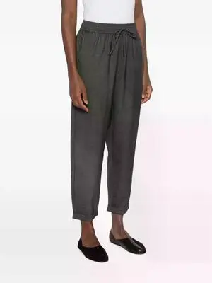 PSOPHIA Drawstring-fastening Cropped Trousers