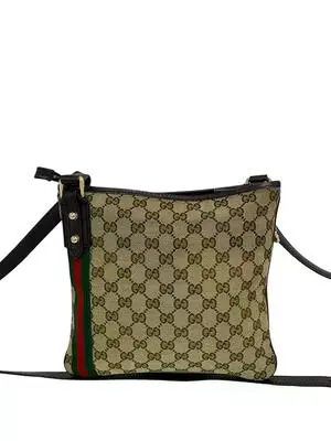 Gucci Gg Canvas Jolicoeur Crossbody Bag - Neutrals