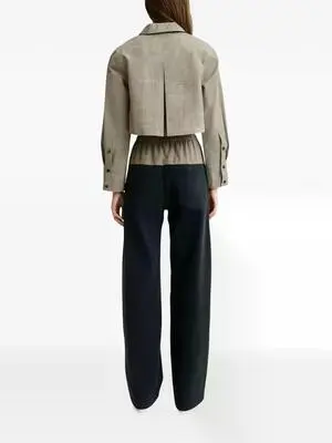 Matthew Bruch Drawstring Waist Wide-leg Trousers