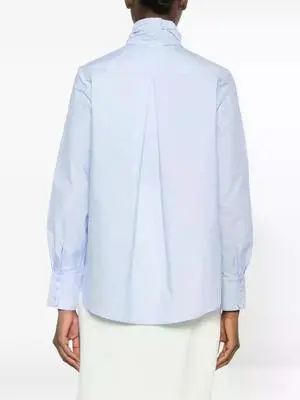 PSOPHIA Tie-neck Long-sleeve Shirt