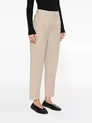 PSOPHIA Button-detail Pleated Trousers