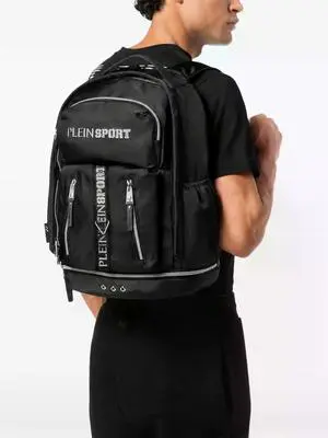 PLEIN SPORT Logo Plaque Backpack