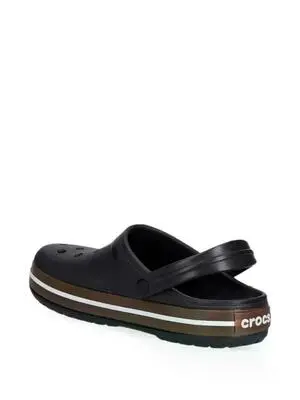 CROCS Crocband Perforated Logo-patch Mules
