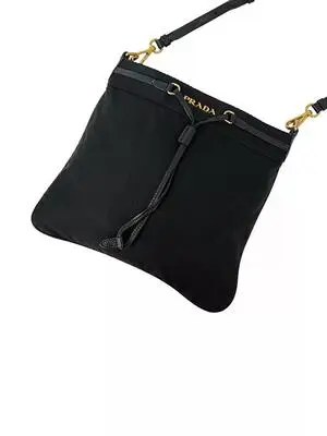 Prada Tessuto Canapa Logo Crossbody Bag