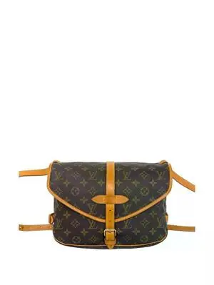LOUIS VUITTON 1995 Monogram Saumur 30 Crossbody Bag