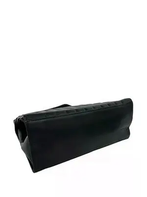 Saint Laurent 20th Century Chevron Leather Handbag