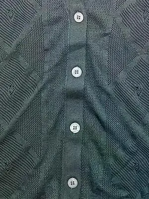 Kith Elena Diamond Open-knit Shirt - Blue