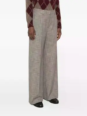Maje Checked Trousers