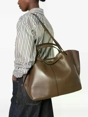 Max Mara Leather Tote Bag