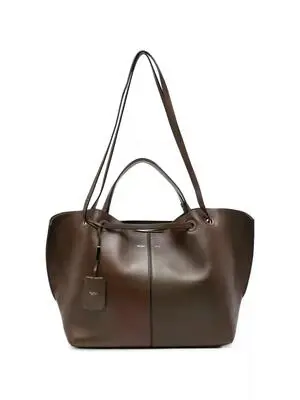 Max Mara Lambskin Leather Tote Bag