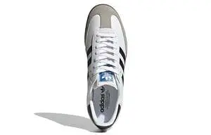 Adidas Samba 'round Two Sport' Sneakers - White/black/multi-color