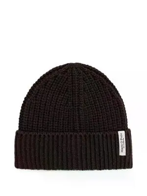 Marc O'polo Ribbed-knit Beanie Hat - Brown