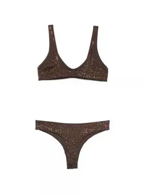 VENUJA Crystal-embellished Bikini