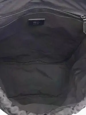 Fendi Ff Nylon And Leather Backpack