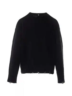 ANIYE BY Batman Distressed Sweater