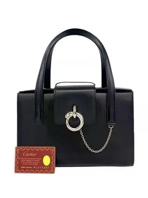 Cartier 2010-2026 Leather Panthere Handbag