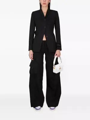 Off-White Logo Patch Blazer