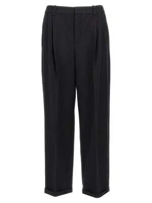 Saint Laurent 90's' Pants - Black
