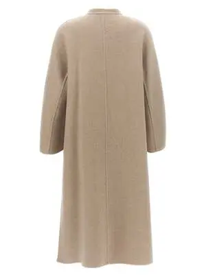 Max Mara Gioiosa Double Cashmere Coat - Cream