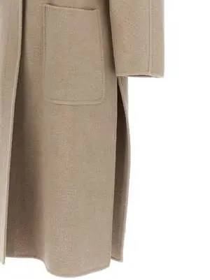 Max Mara Gioiosa Double Cashmere Coat - Cream