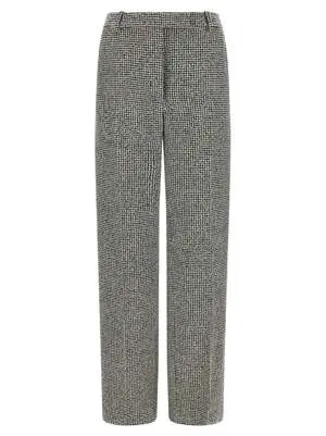 TOM FORD Houndstooth Pattern Tailored Trousers - Multicolor