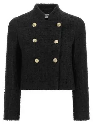 Balmain Double-breasted Tweed Jacket