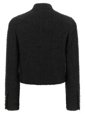 Balmain Double-breasted Tweed Jacket