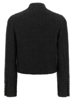 Balmain Double-breasted Tweed Jacket