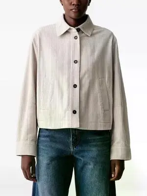Marc O'polo Corduroy-texture Button-front Jacket