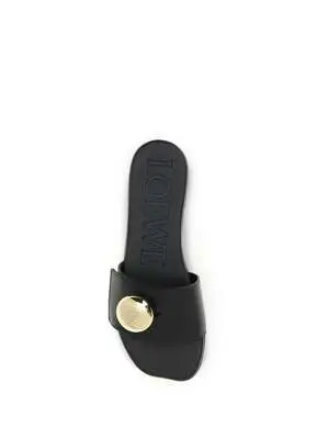 Loewe Pebble Slide Sandals