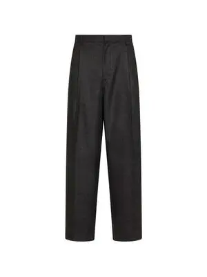 DARKPARK Davide Micro-houndstooth Wide-leg Trousers