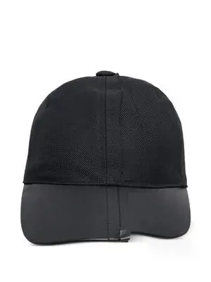 Comme Des Garçons Panelled Baseball Cap - Black