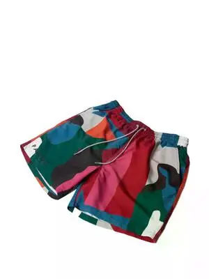 PARRA Abstract Print Swim Shorts