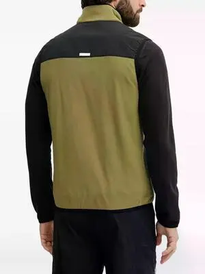 BENETTON Polartec Two-tone Zip-up Gilet