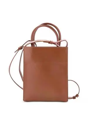 Loewe Standard A5 Convertible Leather Tote Bag - Brown