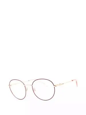 Moschino Round Frame Eyeglasses