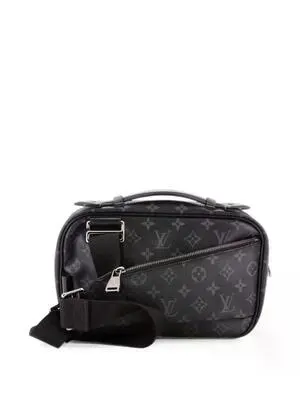 LOUIS VUITTON Monogram Eclipse Explorer Bum Bag - Black